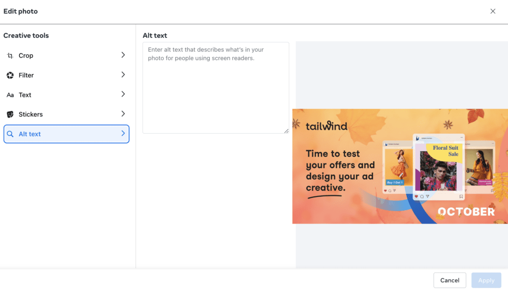 The Complete List of Facebook Image Sizes [UPDATED for 2024] - Tailwind ...