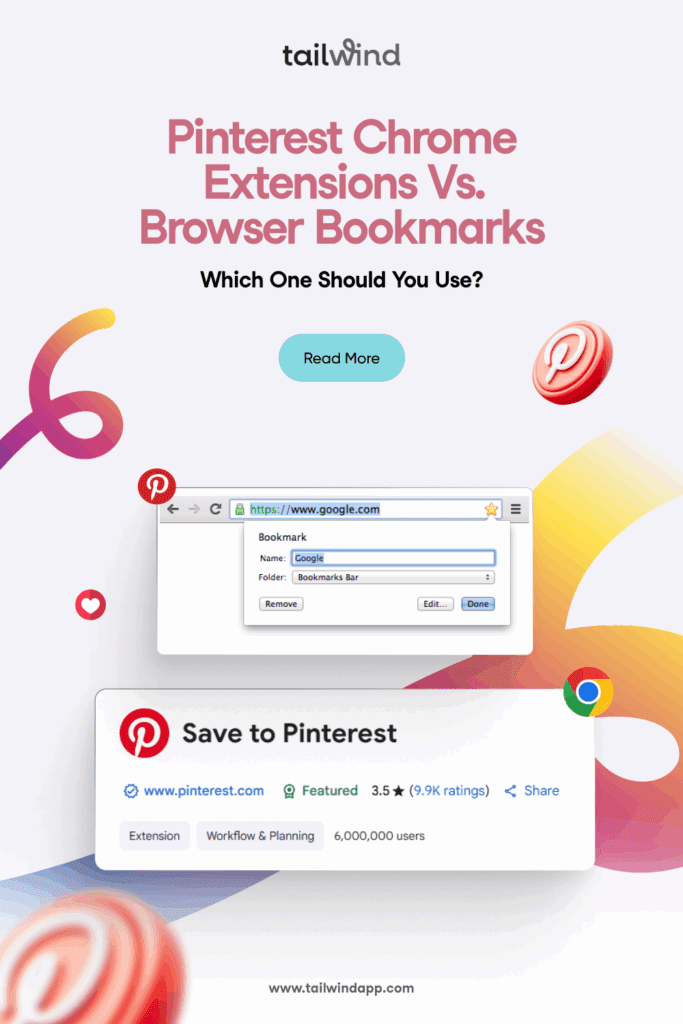 Pinterest Chrome Extension vs. Browser Bookmarks: Which One Should You ...